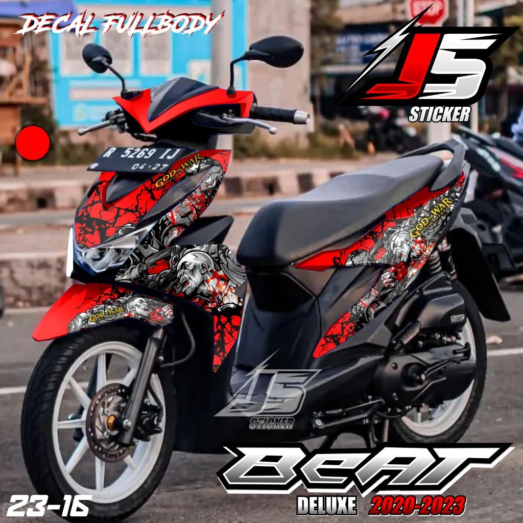 Jual Decal Sticker Beat DELUXE STREET 2020 2021 2022 2023 Full body ...