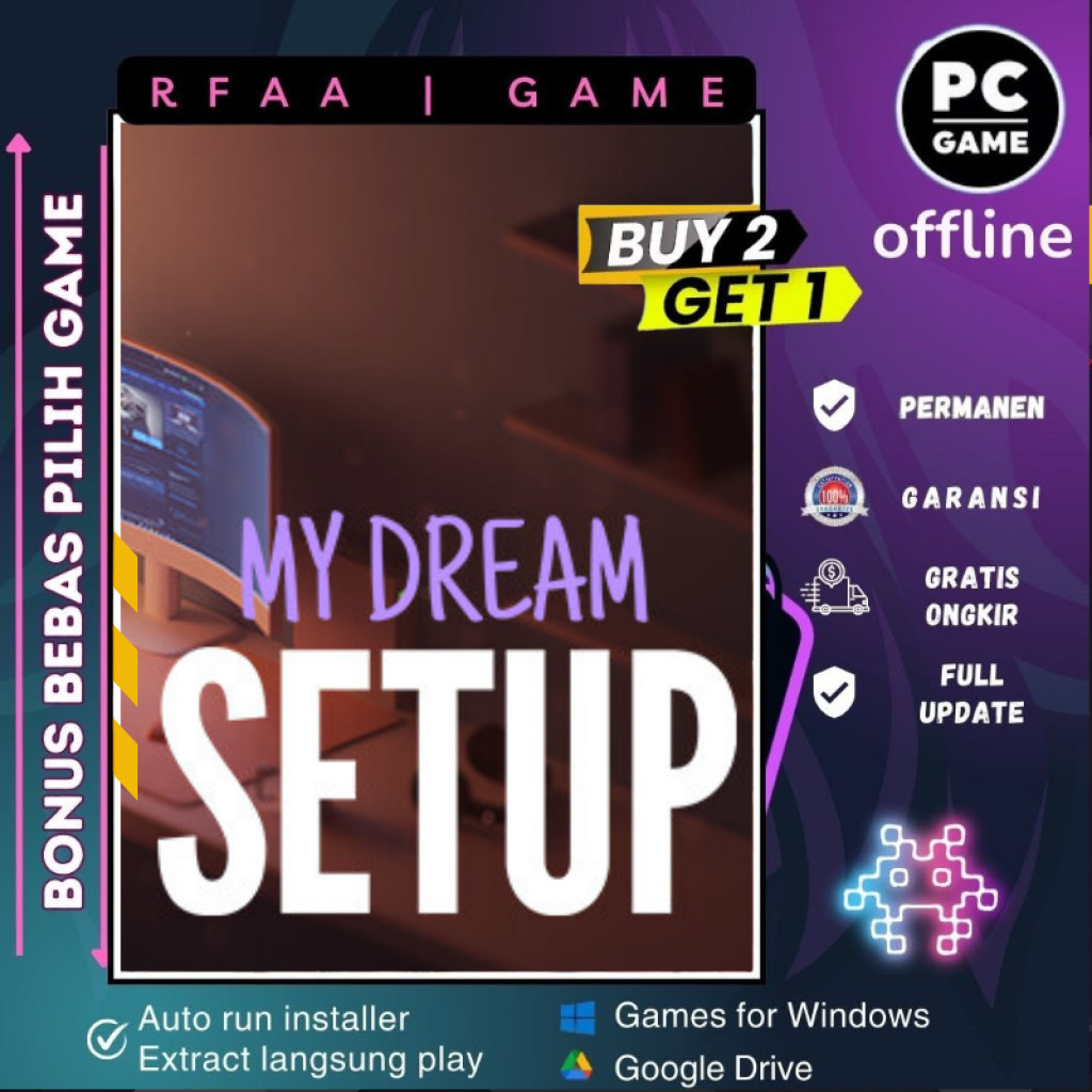 Jual MY DREAM SETUP | GAME PC - LAPTOP - DL | Shopee Indonesia