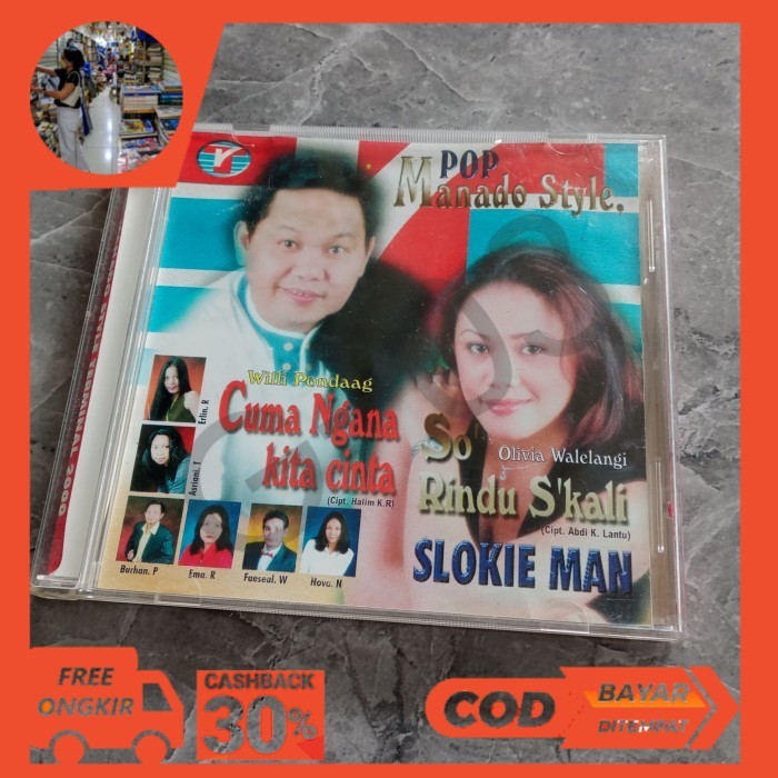 Jual POP MANADO STYLE CUMA NGANA-VCD ORIGINAL-H7 | Shopee Indonesia