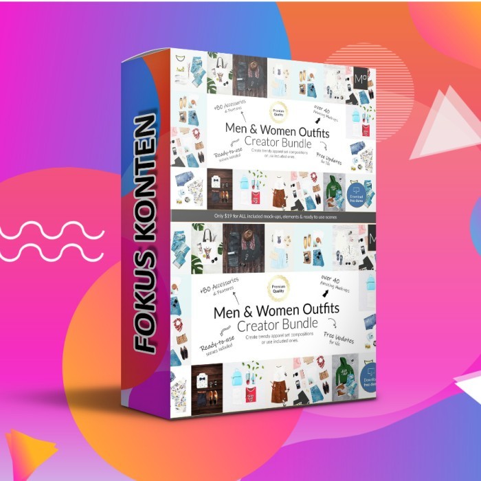 Jual FashionFusion Outfit Creator Kit - Digital Konten | Shopee Indonesia