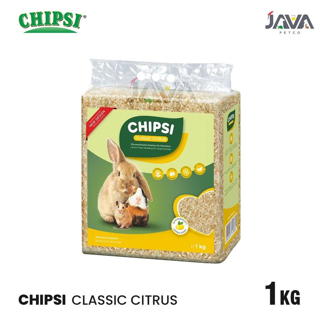Jual CHIPSI Classic Citrus - Serbuk Kayu Hamster/Marmut - Wood Pet ...