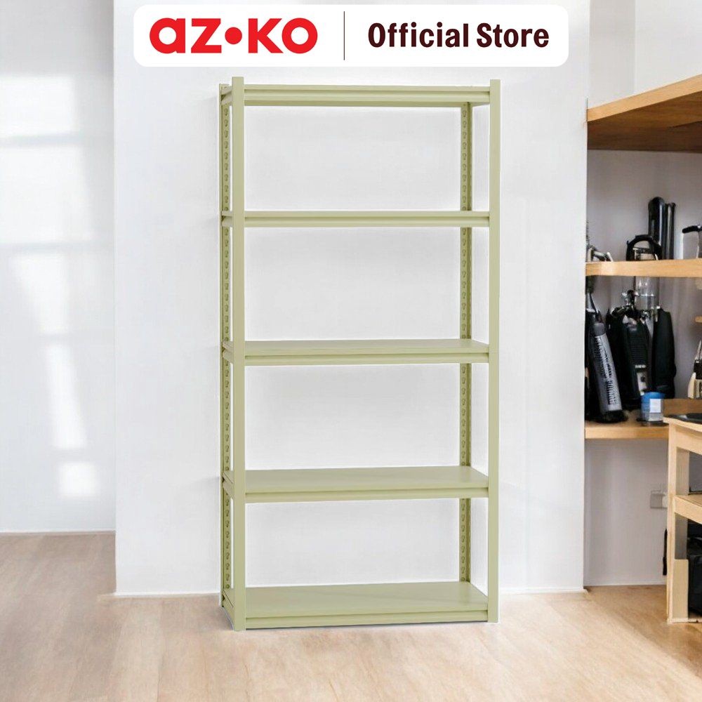 Jual AZKO Stora 90X45X183 cm Rak Besi 5 Tingkat - Hijau Organizer ...
