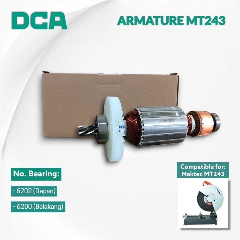 Jual DCA Armature Cut Off Maktec MT243 DCA Angker Mesin Potong Besi ...