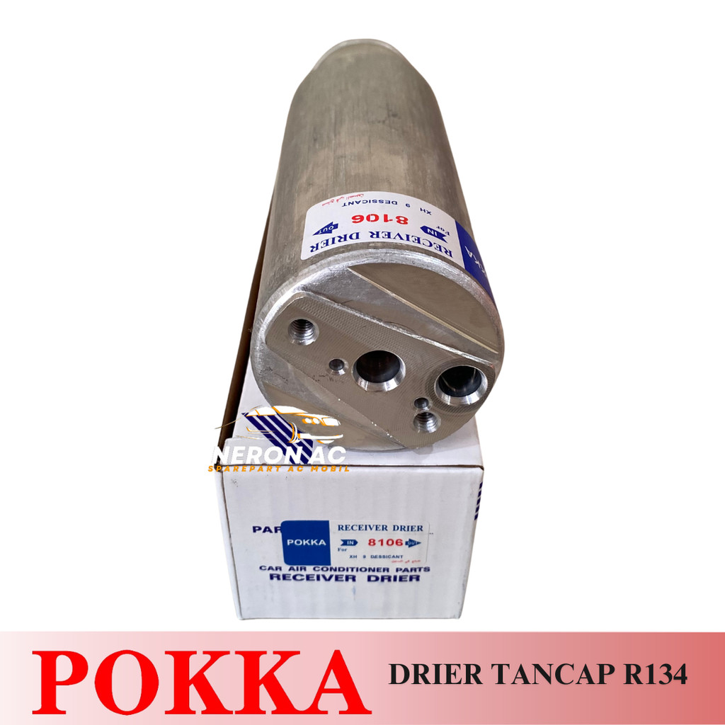 Jual RECEIVER DRYER FILTER AC MOBIL TANCAP R134 POKKA DRIER TANCEP R134 ...