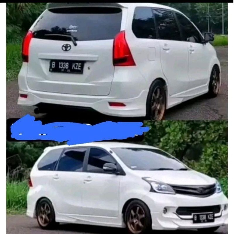 Jual bodykit Avanza Xenia tahun 2012-2015 - bahan fiberglass grt indonesia sl16 | Shopee Indonesia