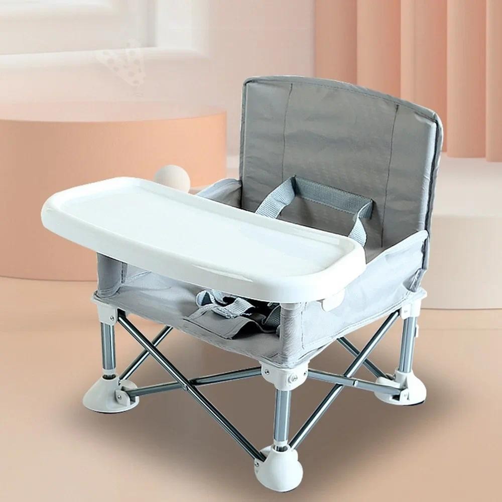 Jual Baby Chair Foldable Portable Baby Booster Travel Waterproof Seat ...