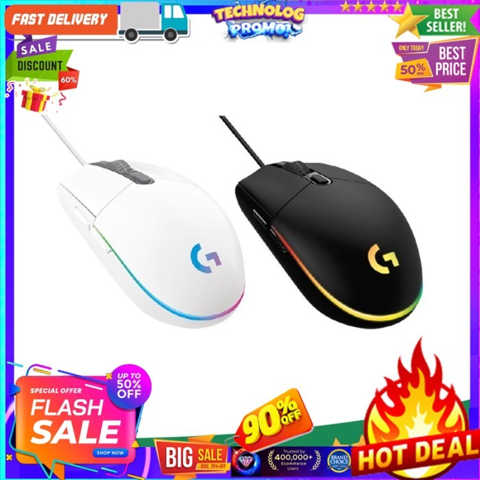 Jual Logitech G102 V2 Lightsync Gaming Mouse | Shopee Indonesia