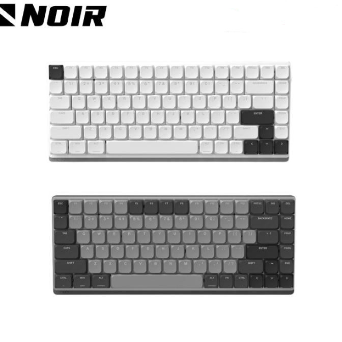 Jual Noir Neo Melo Keyboard Low Profile Wireless 75% Mechanical Hotswap ...