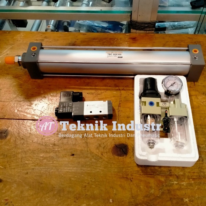 Jual 1 set Pneumatic set air cylinder 50-300 | Shopee Indonesia