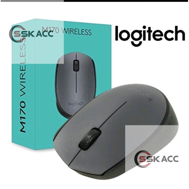 Jual Mouse Logitech M170 / Mouse Wireless Logitech / Mouse M 170 SSKACC ...
