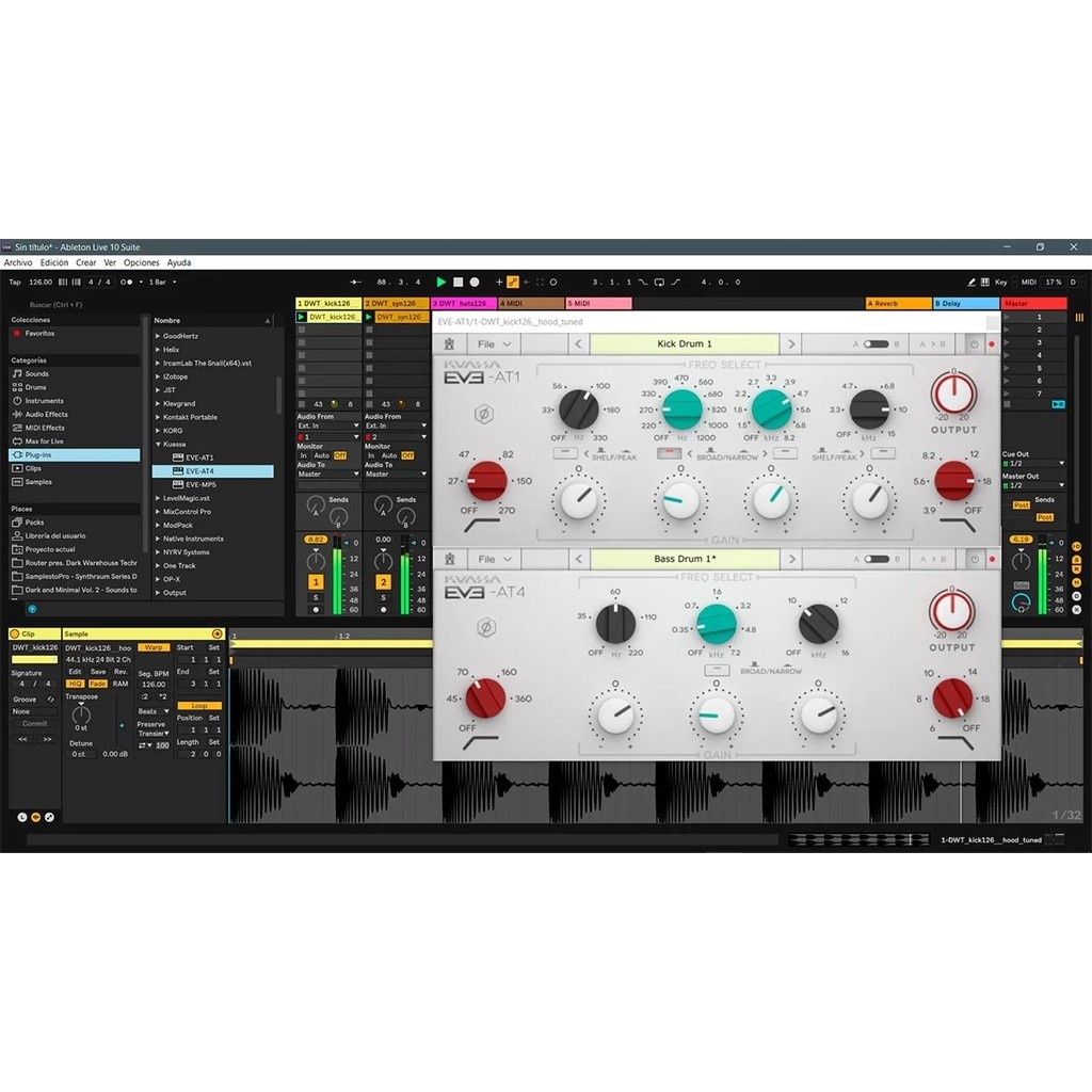Jual Kuassa EVE-AT VST Plugin 4-band parametric equalizer with an ...
