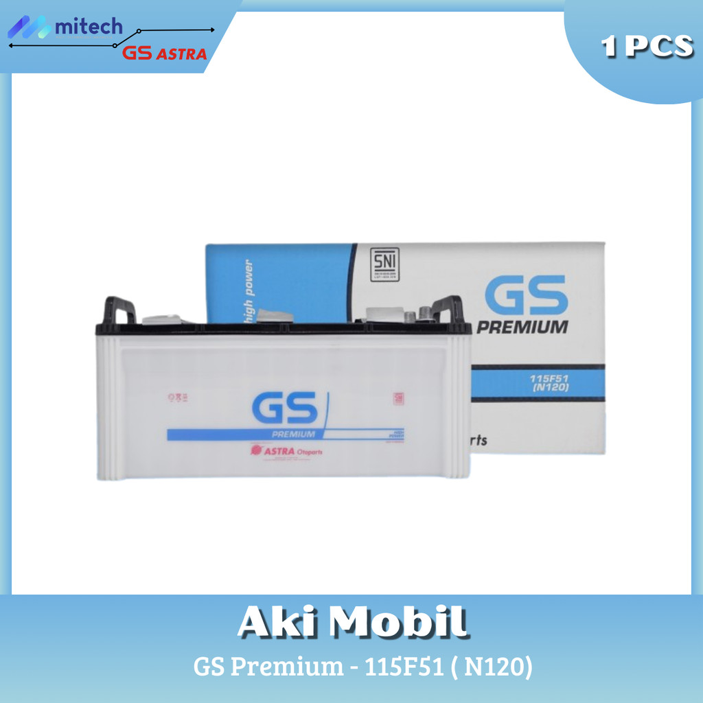 Jual GS Premium Astra Aki Basah Hino Bus N120 / 115F51 12V / 120Ah | Shopee Indonesia