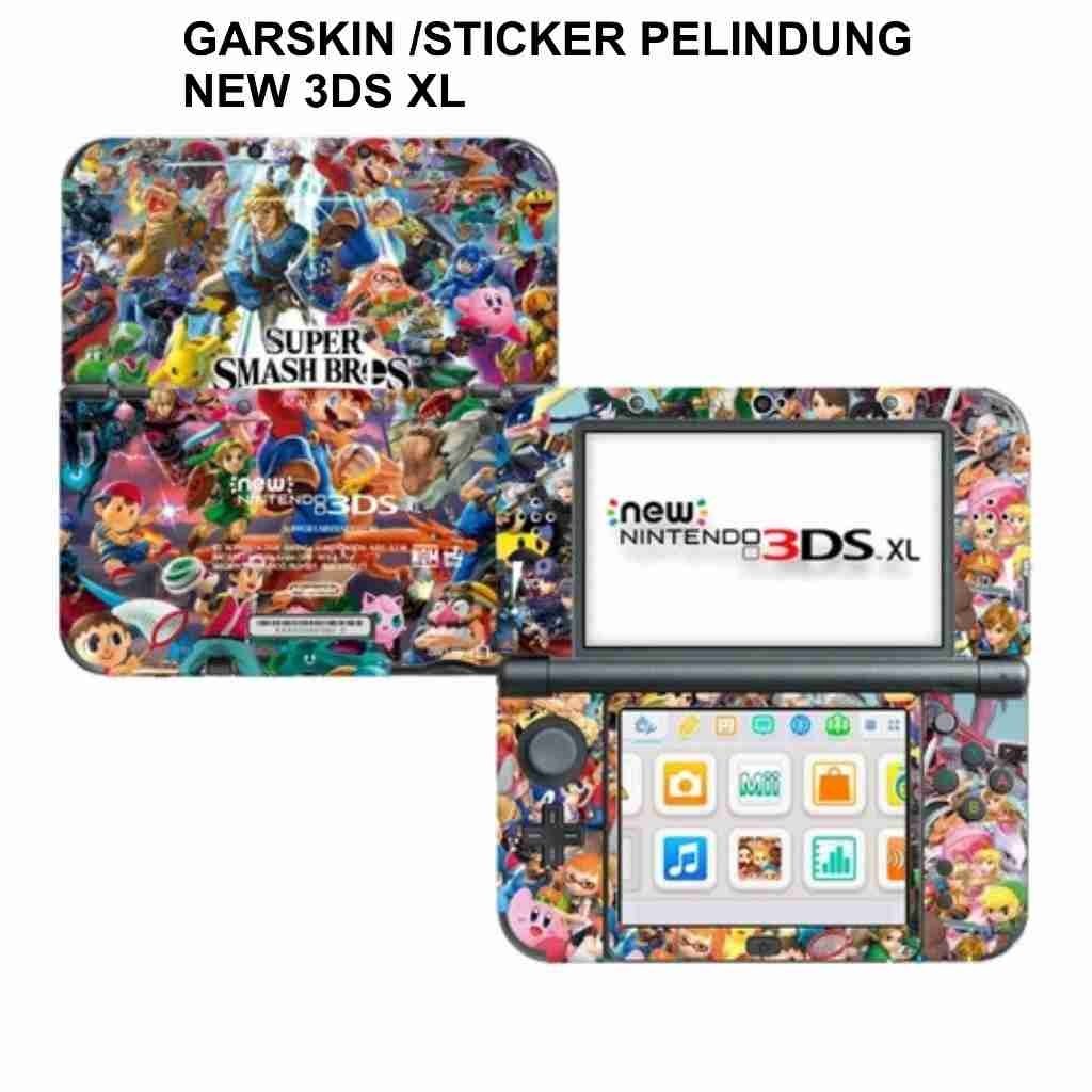 Jual GARSKIN 3DS XL NEW (BISA CUSTOM GAMBAR) | Shopee Indonesia