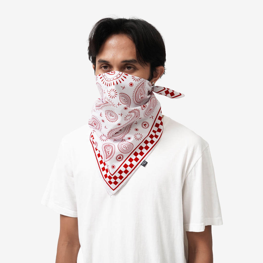 Jual SLAYER BANDANA PUTIH FRIDAY KILLER | KILLER BANDANA WHITE RED ...