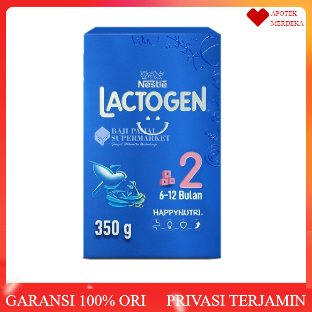 Jual Lactogen 2 350 gram | Nestlé LACTOGEN 2 Formula Lanjutan 6-12 bln ...