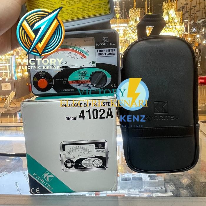 Jual Kyoritsu 4102A analog earth grounding tester ORIGINAL | Shopee ...