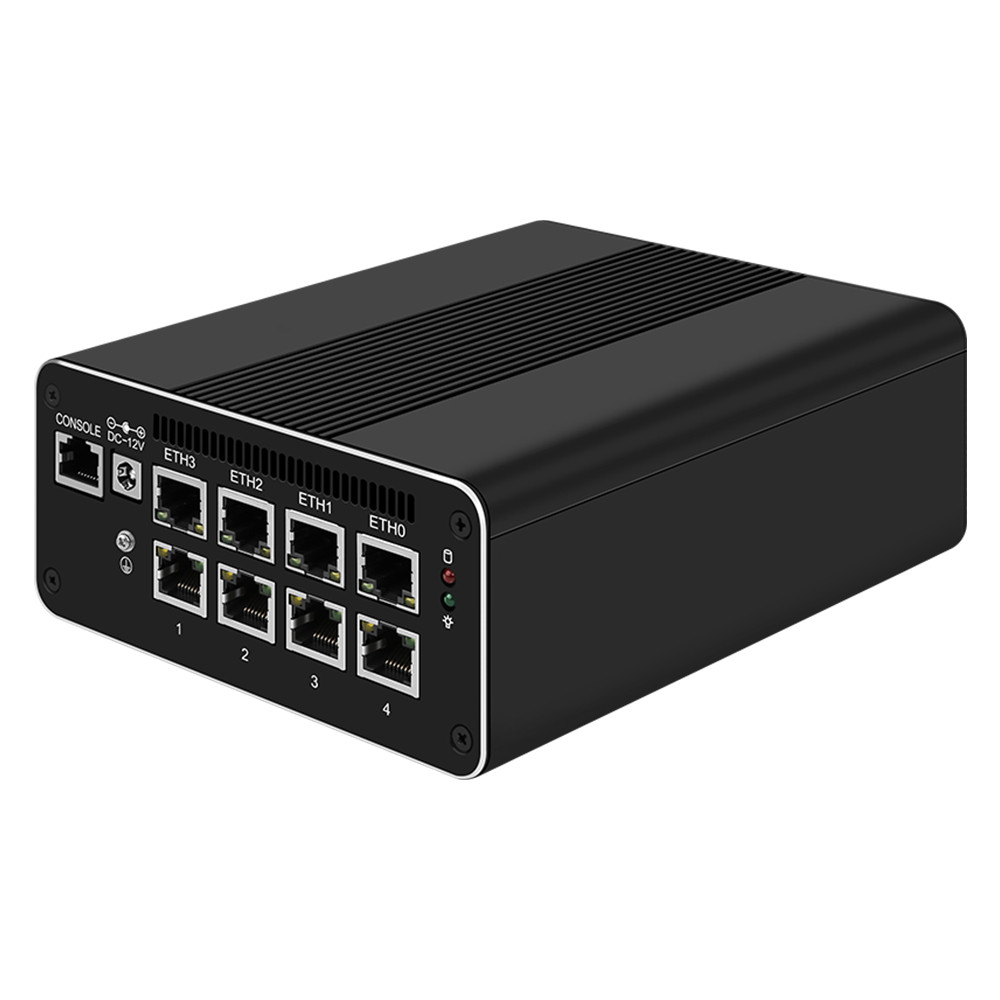 Jual Powerful Pfsense Soft Router 13th Gen 2*10G SFP 4x Intel i226-V ...