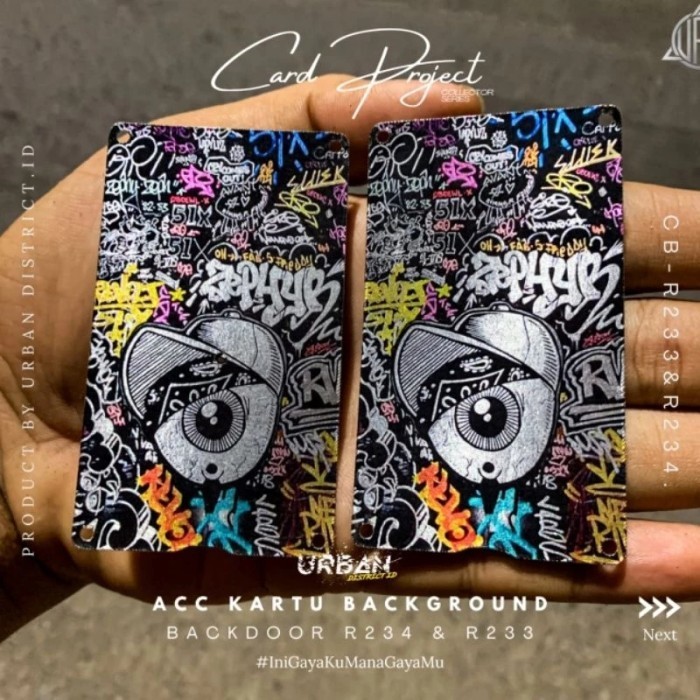 Jual Kartu Background Panel Backdoor Style R233 / R234 by Ultimate ...