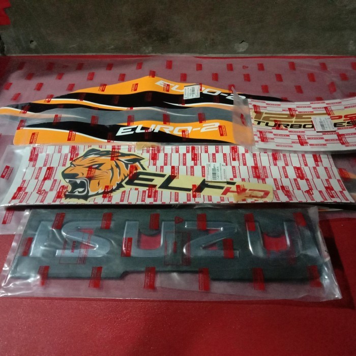 Jual JUAL stiker+emblem set isuzu elf nkr 71 macan BEST SELLER | Shopee ...