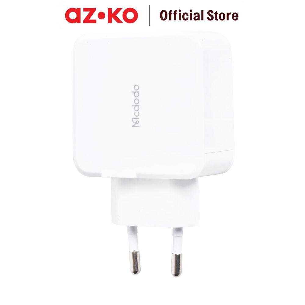 Jual AZKO Mcdodo Kepala Charger Dual Usb A & Type C - Putih Head ...