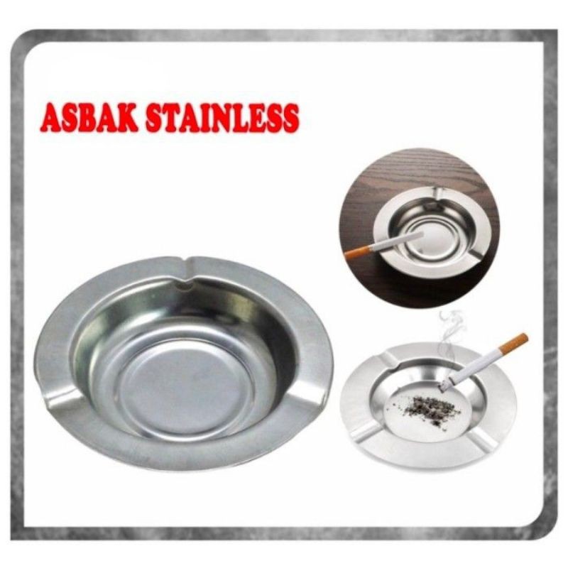Jual Tempat puntung rokok stainles steel asbak rokok stainles tempat ...