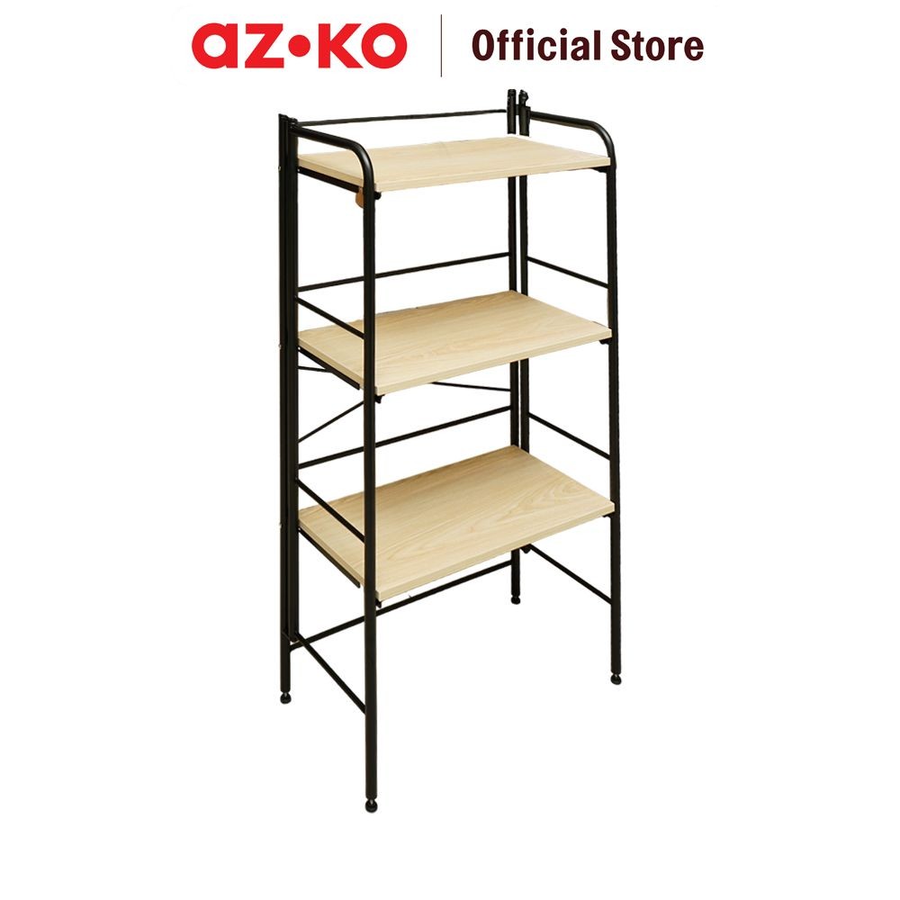Jual AZKO Masterspace Rak Penyimpanan Lipat Tingkat Motif Kayu ...