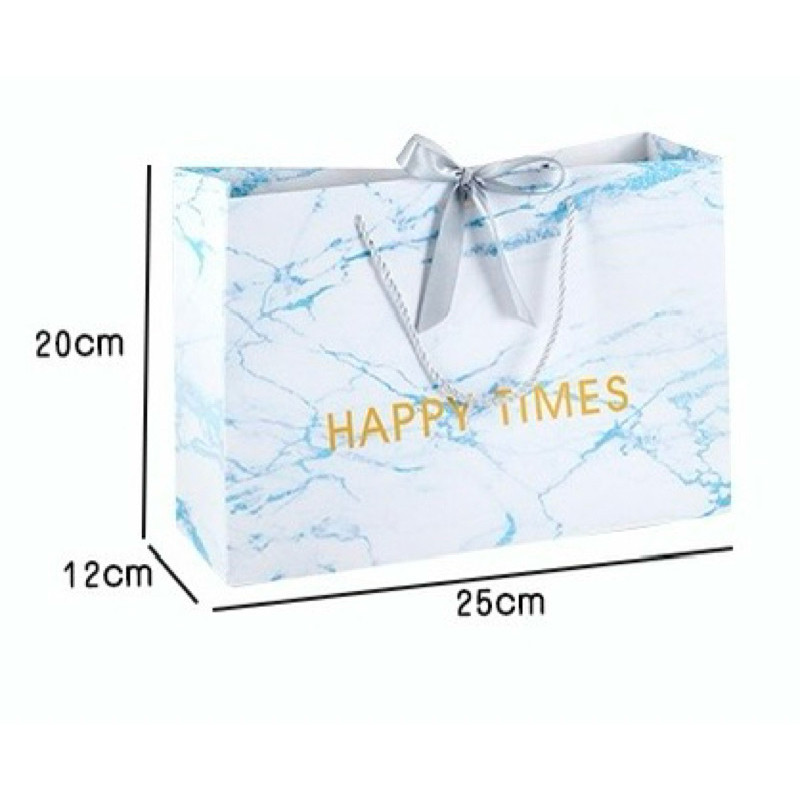 Jual PAPER BAG MOTIF MARMER BIRU 25 CM | HAMPERS BAG | KANTONG SOUVENIR ...