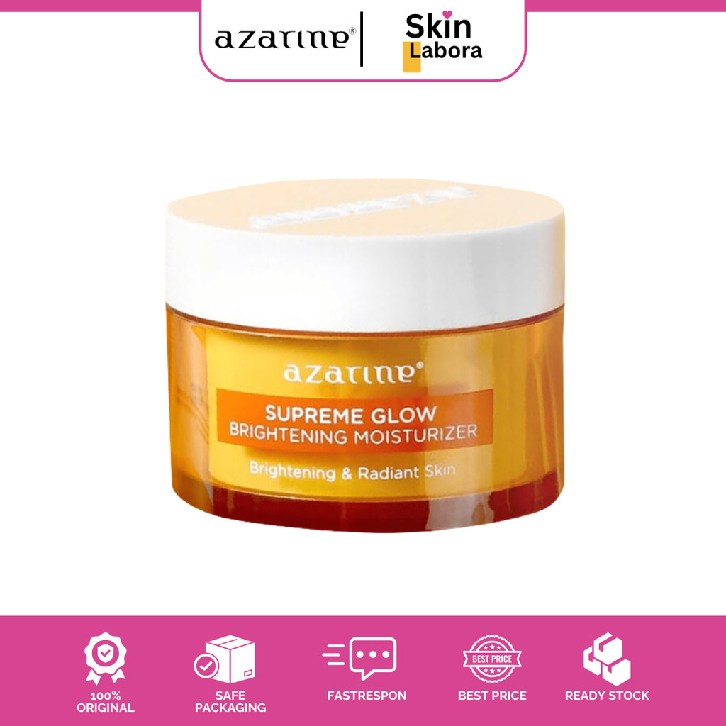 Jual AZARINE - Supreme Glow Brightening Moisturizer 30 gr | Shopee ...