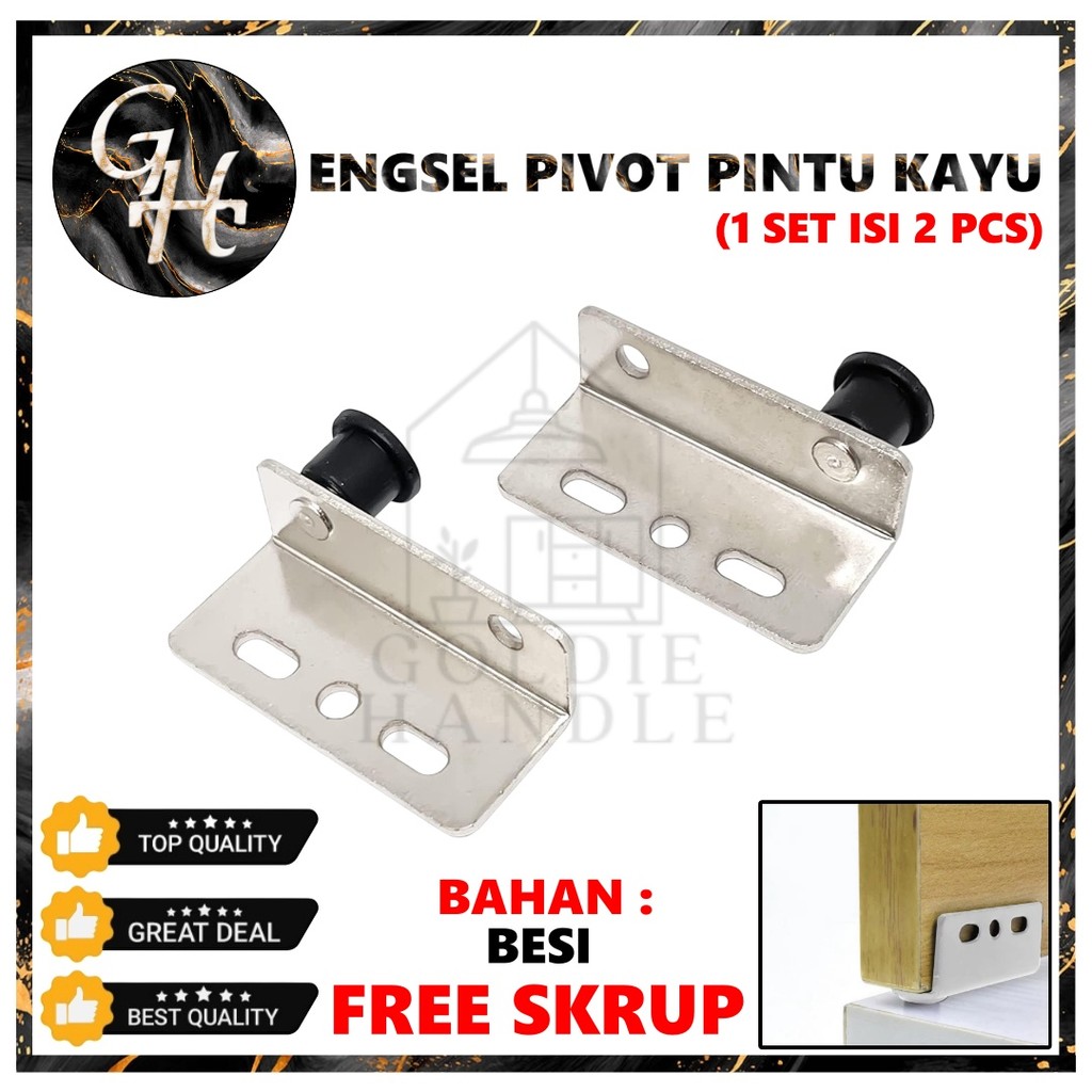 Jual Engsel Pivot 12mm Pintu Lemari Kayu Hinge Pivot Mini Kecil Pivot ...