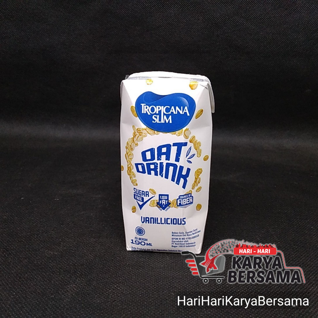 Jual MINUMAN RINGAN TROPICANA SLIM OAT DRINK VANILLICIOUS 190ML | Shopee Indonesia