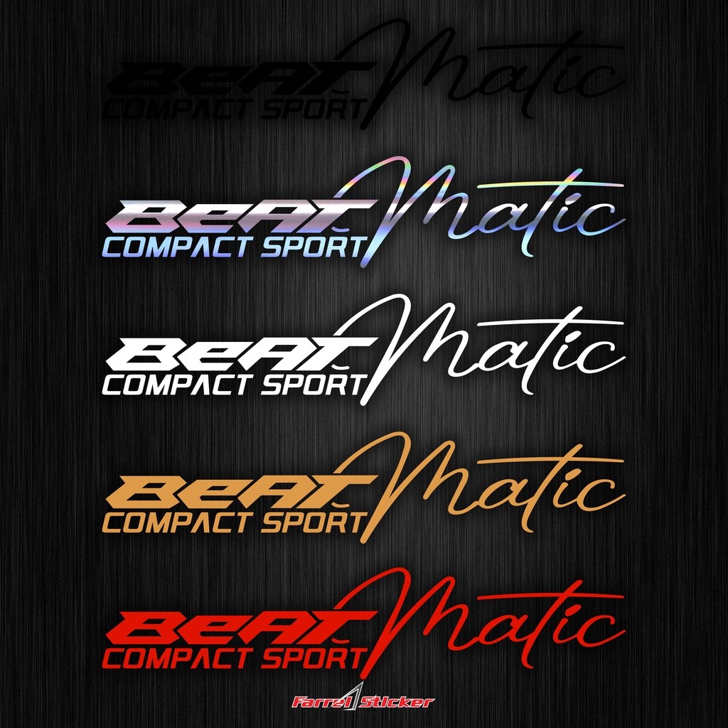 Jual STIKER BEAT MATIC STICKER BEAT MATIC COMPACT SPORT | Shopee Indonesia