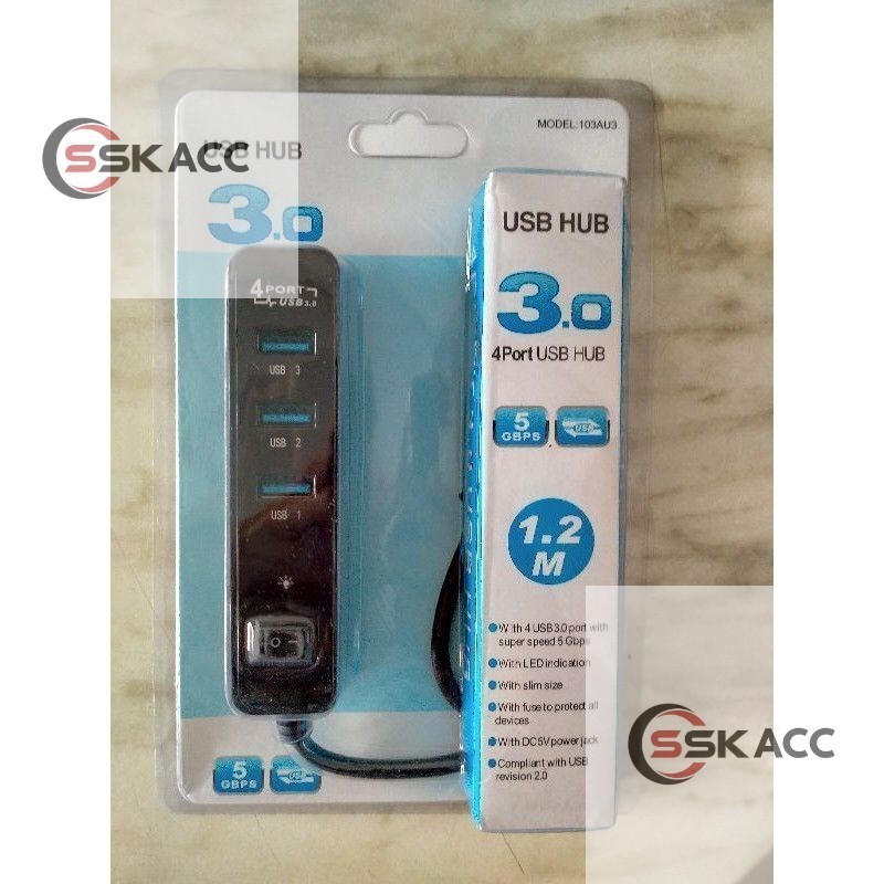 Jual USB Hub Saklar 4-Port USB 3.0 / USB Hub 4 port / USB Hub 3.0 / USB Hub SSKACC | Shopee ...