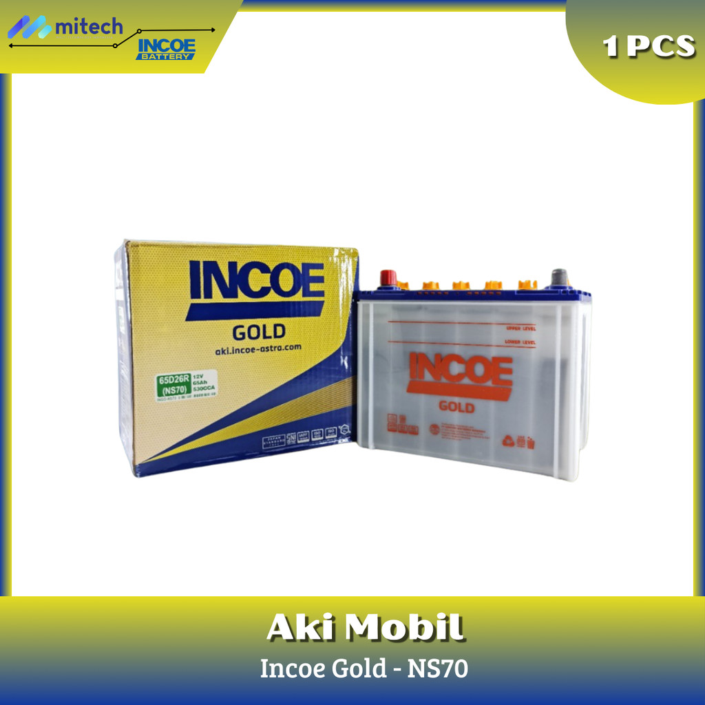 Jual Incoe Gold Astra Aki Basah Mobil Toyota Kijang Kapsul NS70 12V / 65 Ah | Shopee Indonesia