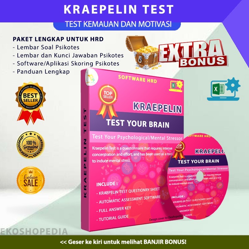 Jual Software Psikotes KRAEPELIN TEST Full Version - For HRD | Shopee ...