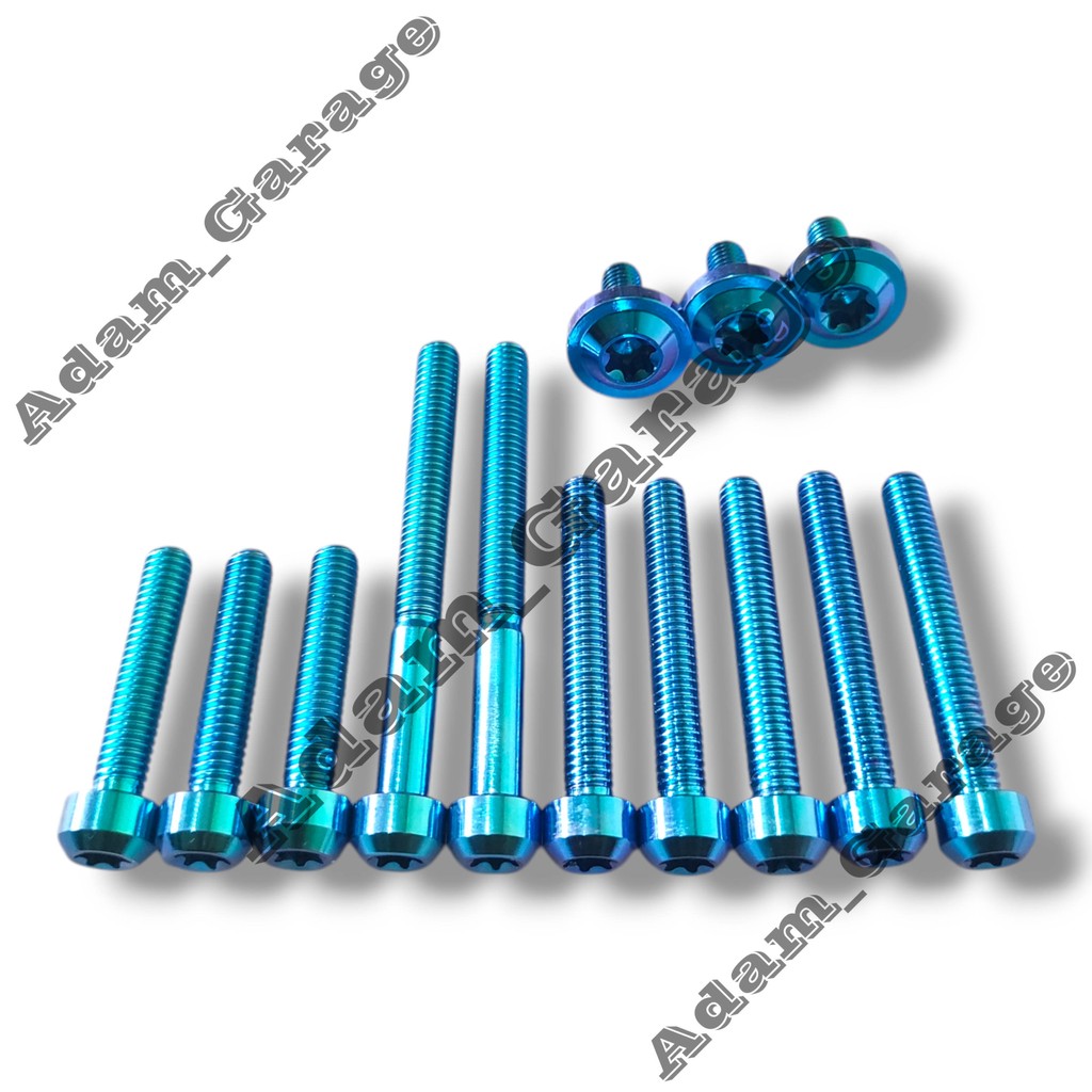 Jual PAKET BAUT TITANIUM CVT HONDA VARIO PCX 150 CBU 13 PCS | Shopee ...