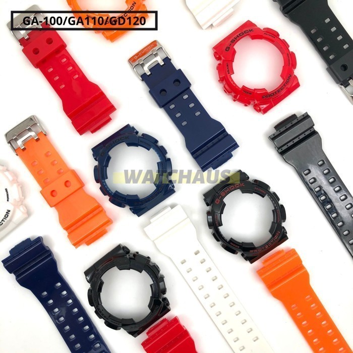 Jual TALI RUBBER BAND BEZEL STRAP CASE GA100 GA110 GD120 GLOSSY ...