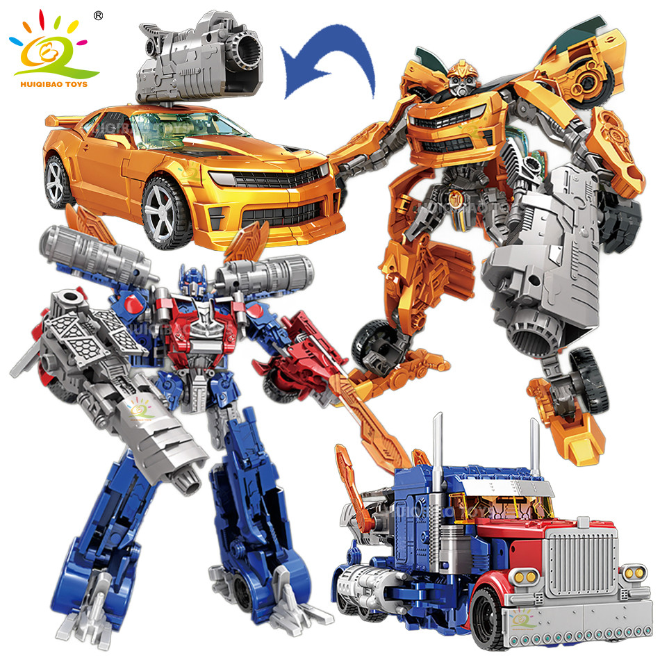 Jual 2IN1 Transformation Toys Robot Car Alloy Plastic Movie Anime ...