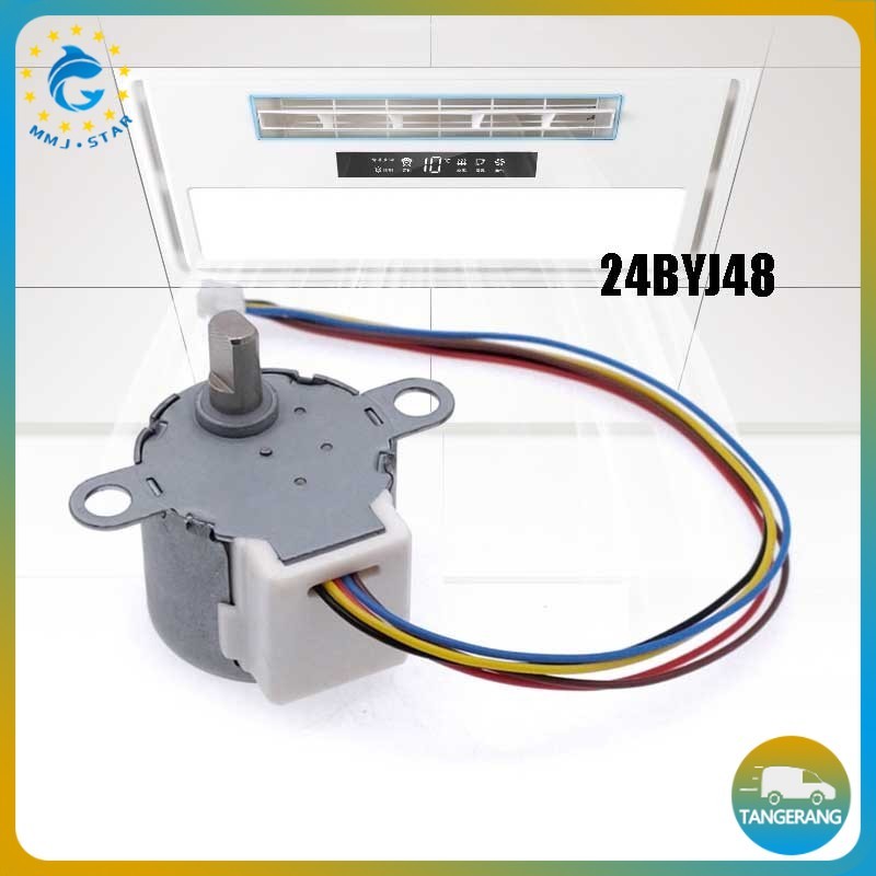 Jual Motor AC 5V 24BYJ48 Dinamo Swing Samsung Untuk Sistem Otomatis ...