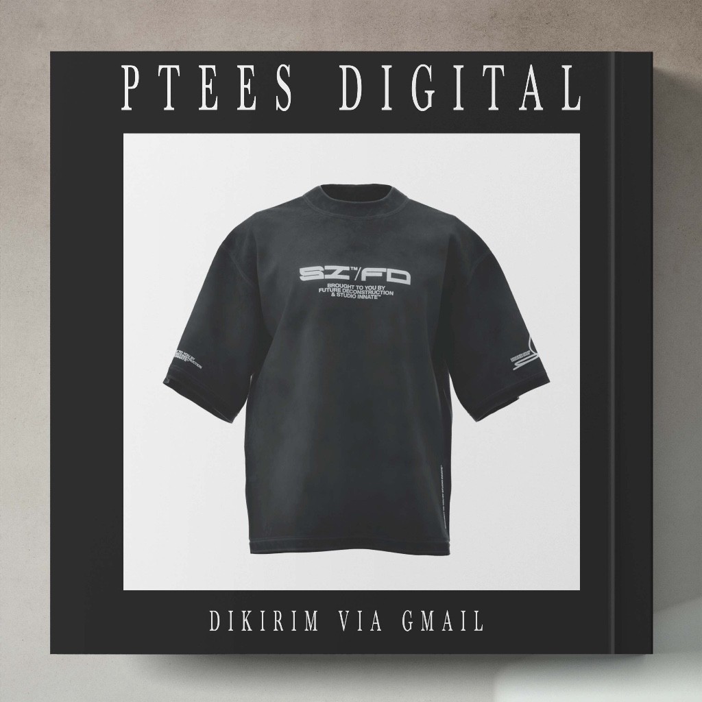 Jual PD0725 - Studio Innate - 3D Oversized T-Shirt Mockup - BLENDER ...