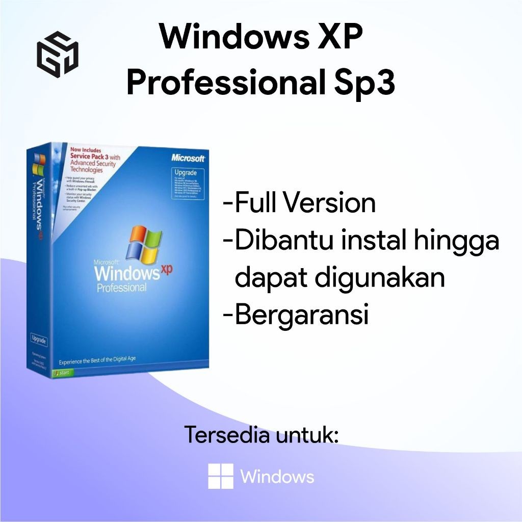 Jual Windows XP SP3 Professional 32bit & 64bit | Shopee Indonesia
