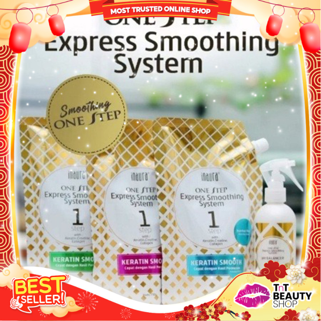 Jual Inaura One Step Express Keratin Smoothing System 750gr | TnT ...