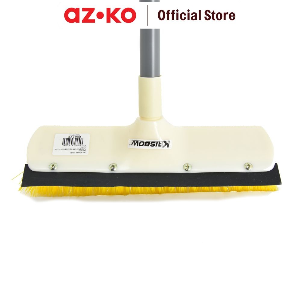 Jual AZKO Krisbow Sikat Lantai Bergagang - Putih Kuning Perabotan Rumah ...