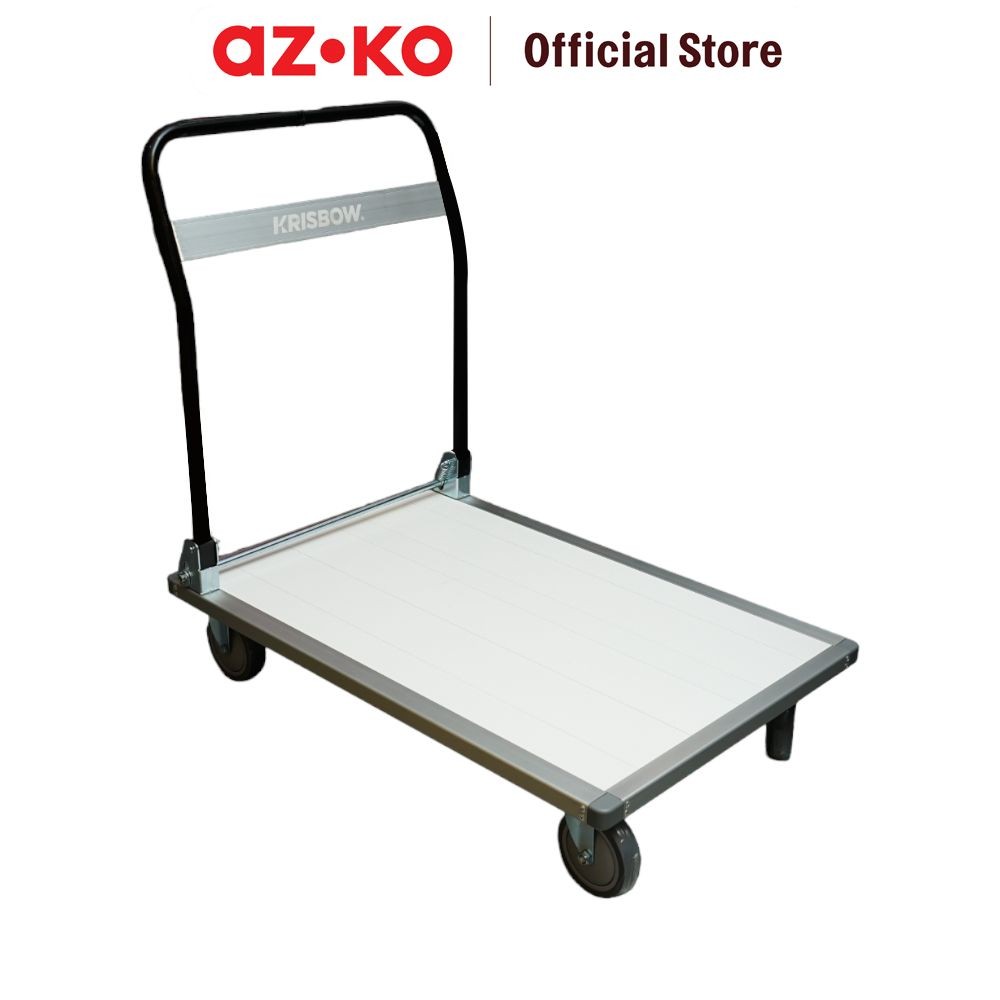 Jual AZKO Krisbow Troli Barang Alumunium 400 Kg Trolley Barang Alat ...