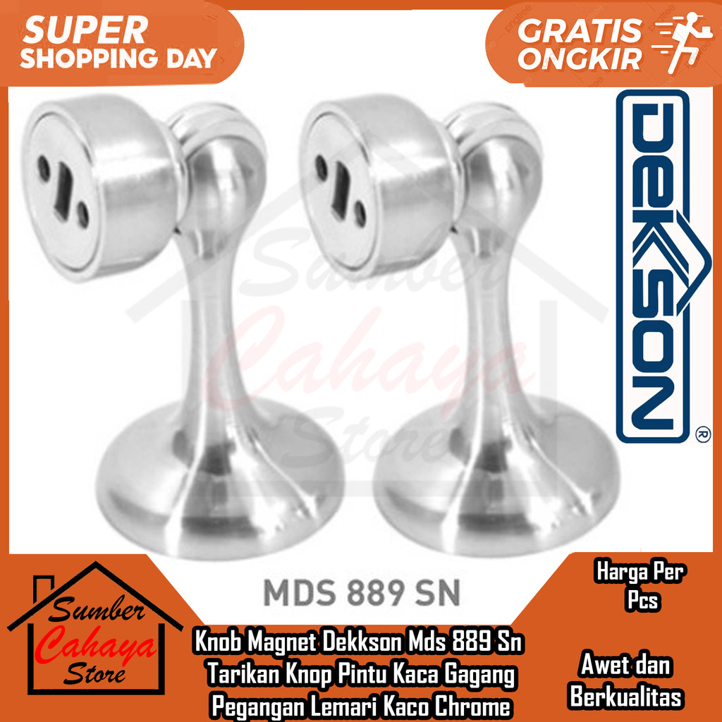 Jual Handle Tarikan Door Knob Magnet Dekkson Mds 889 Sn Dekson Knop ...