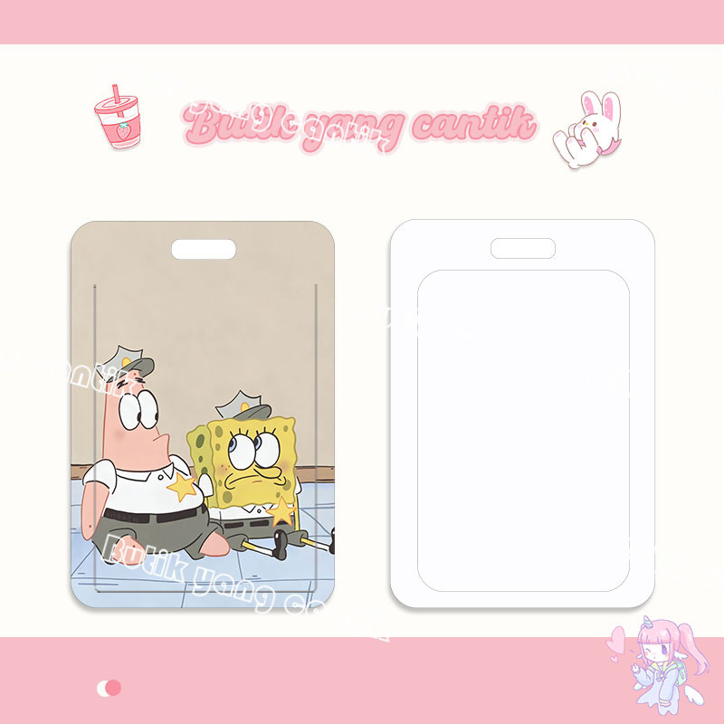 Jual ID CARD HOLDER,Tempat kartu Spongebob Patrick Star yang lucu ...