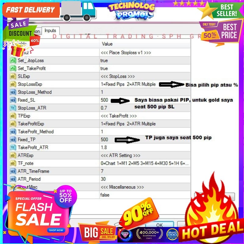 Jual EA Atuo TP dan SL MT4 | Shopee Indonesia