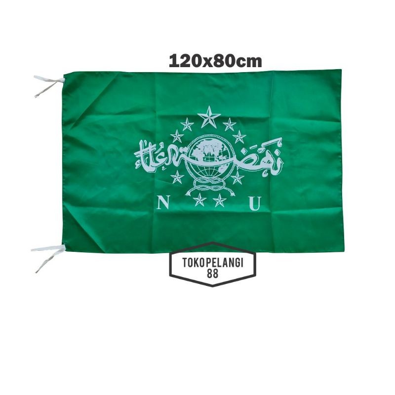 Jual Bendera NU Besar 80x120cm/pramukaaxe | Shopee Indonesia
