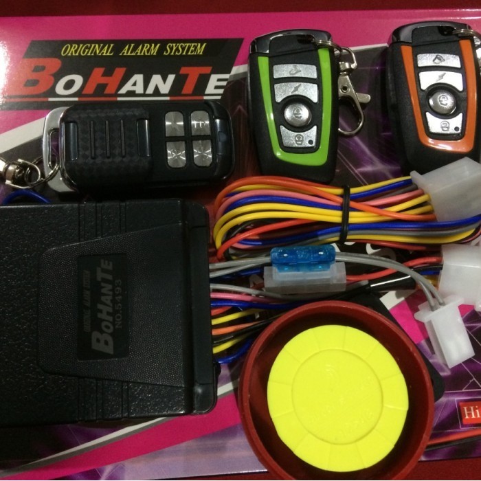 Jual ALARM MOTOR + REMOTE BHT - SPECIAL EDITION | Shopee Indonesia