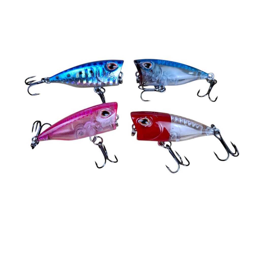 Jual umpan popper mini 4cm 3.5 gram | Shopee Indonesia