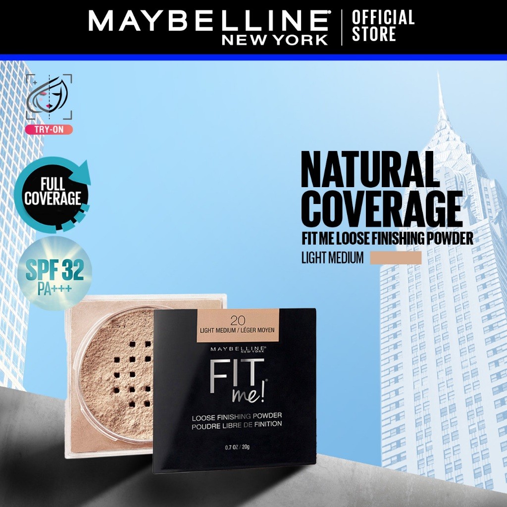 Jual MAYBELLINE Fit Me Loose Finishing Powder - 20gr (Bedak Tabur Matte ...